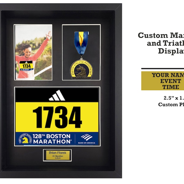 Marathon Bib Displays - Etsy