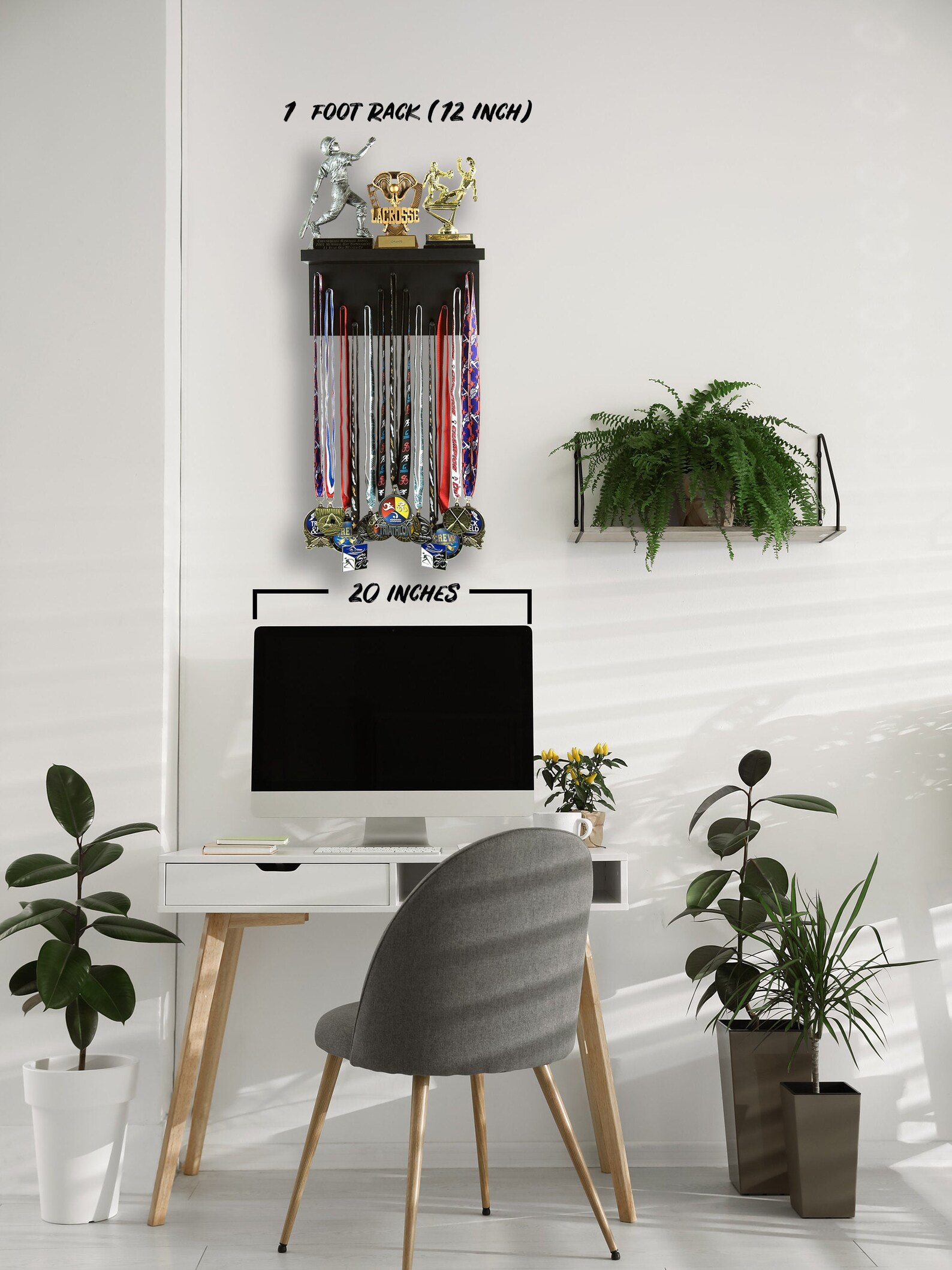 Premier 1' Trophy Shelf and Award Medal Display - Etsy