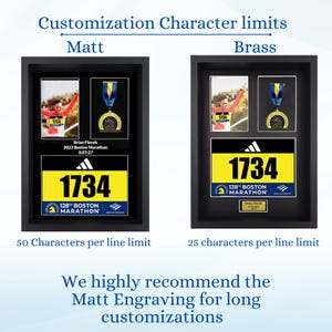 Personalized 3 in 1 Shadow Box Display for Marathons and Triathlons - Etsy