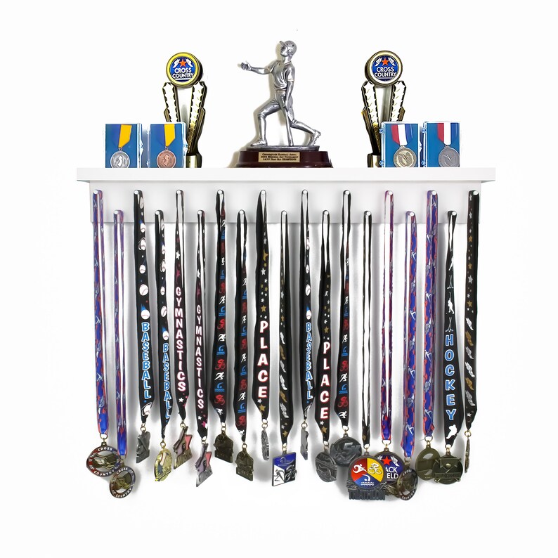 24 Premier Trophy Shelf and Award Medal Display - Etsy