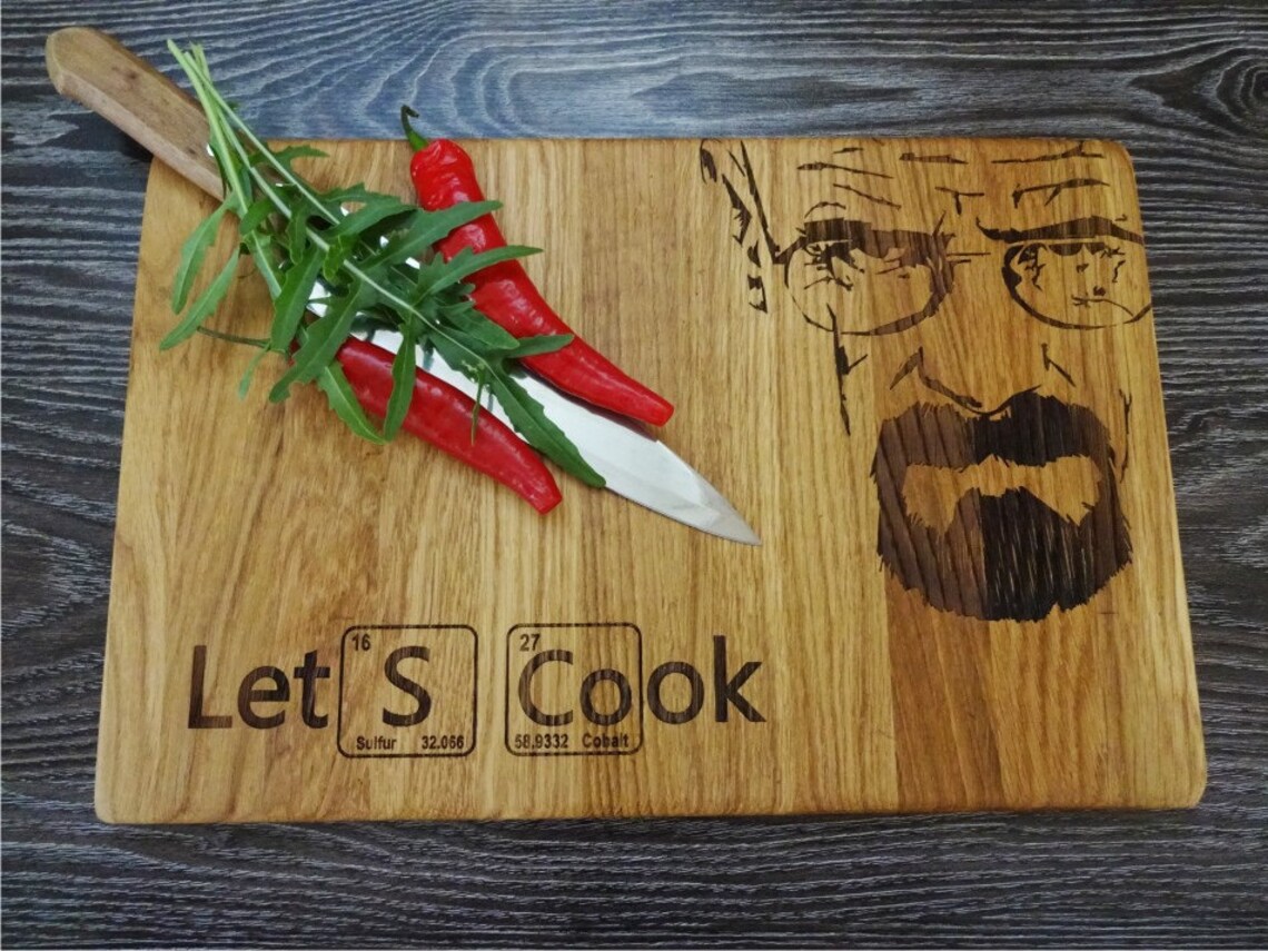 LET'S COOK Handmade Lazer Engraved. Gift for Birthday - Etsy