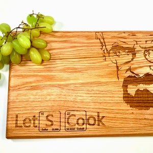 LET'S COOK - Handmade Lazer Engraved. Gift for Birthday, Father's Day ...