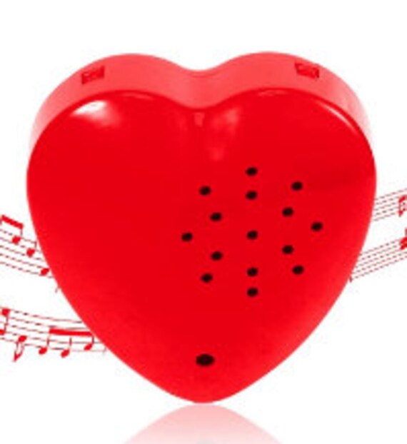 Heart Pillow Copkim 6 Pcs 20 Seconds Valentine's Voice Recorder For ...