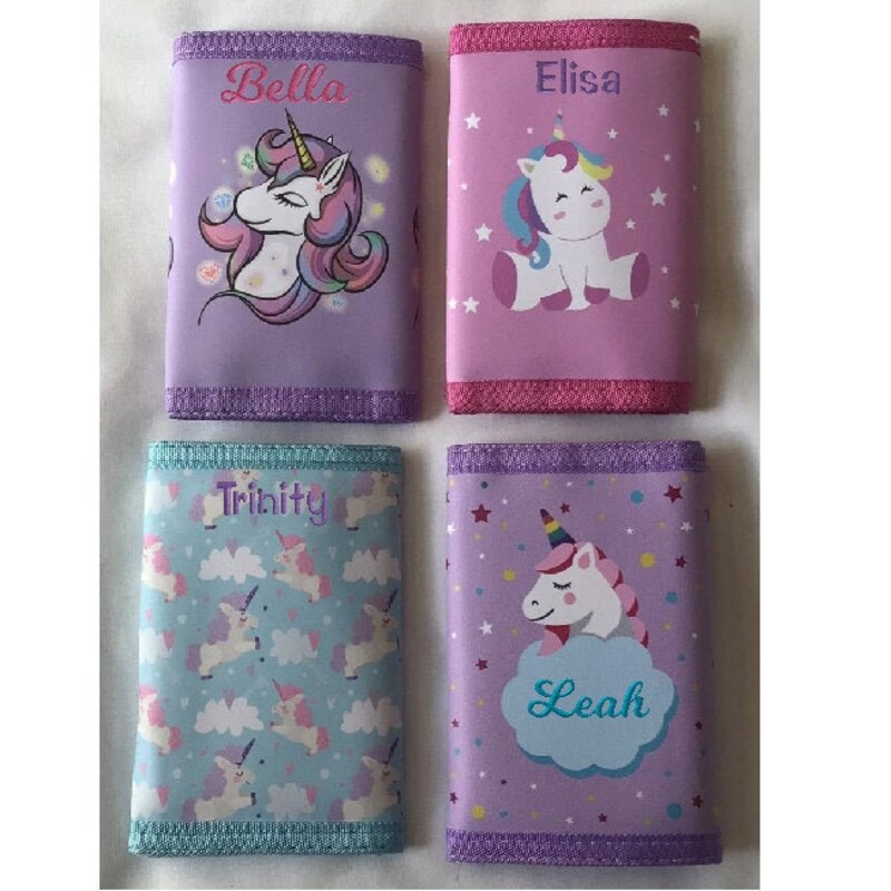 Little Girl Wallet - Etsy