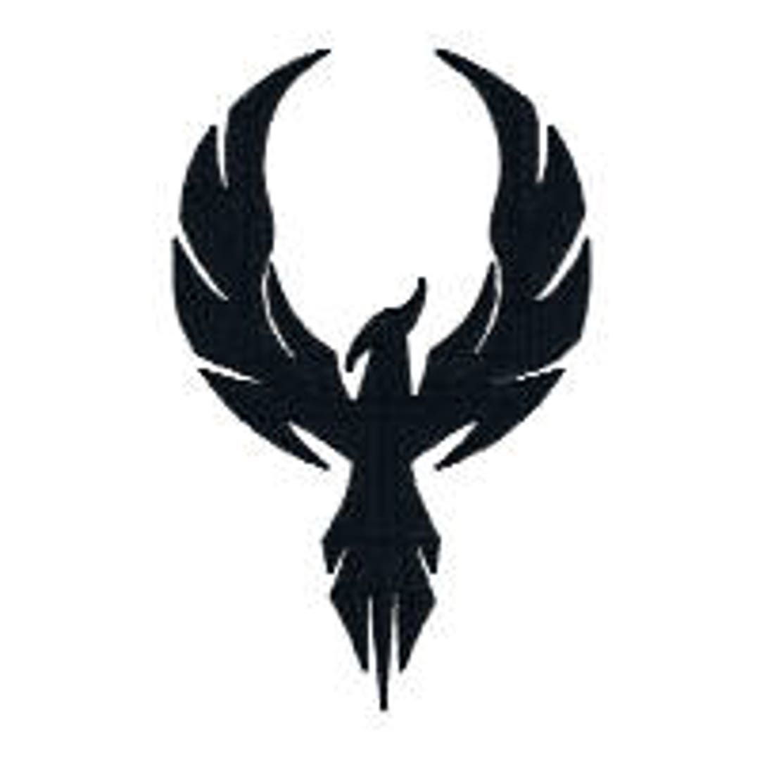 BUY 2 GET 1 FREE - Phoenix Silhouette Machine Embroidery Design in 5 ...