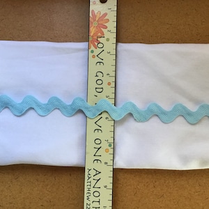 Rick Rack in 19 COLORS - 1 Inch Polyester Sewing Trim by the Yard ...