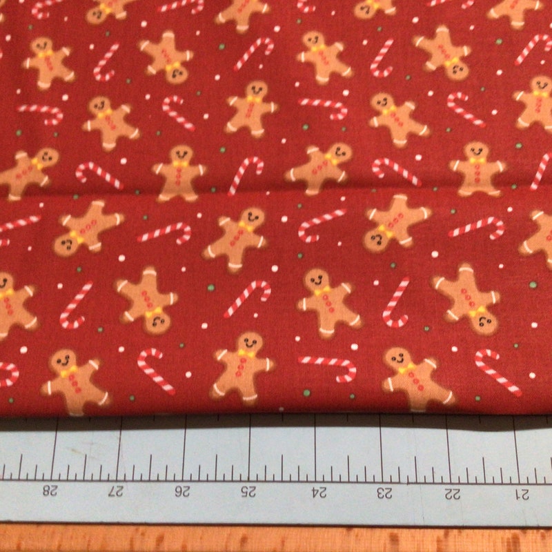 Gingerbread Fabric - Etsy