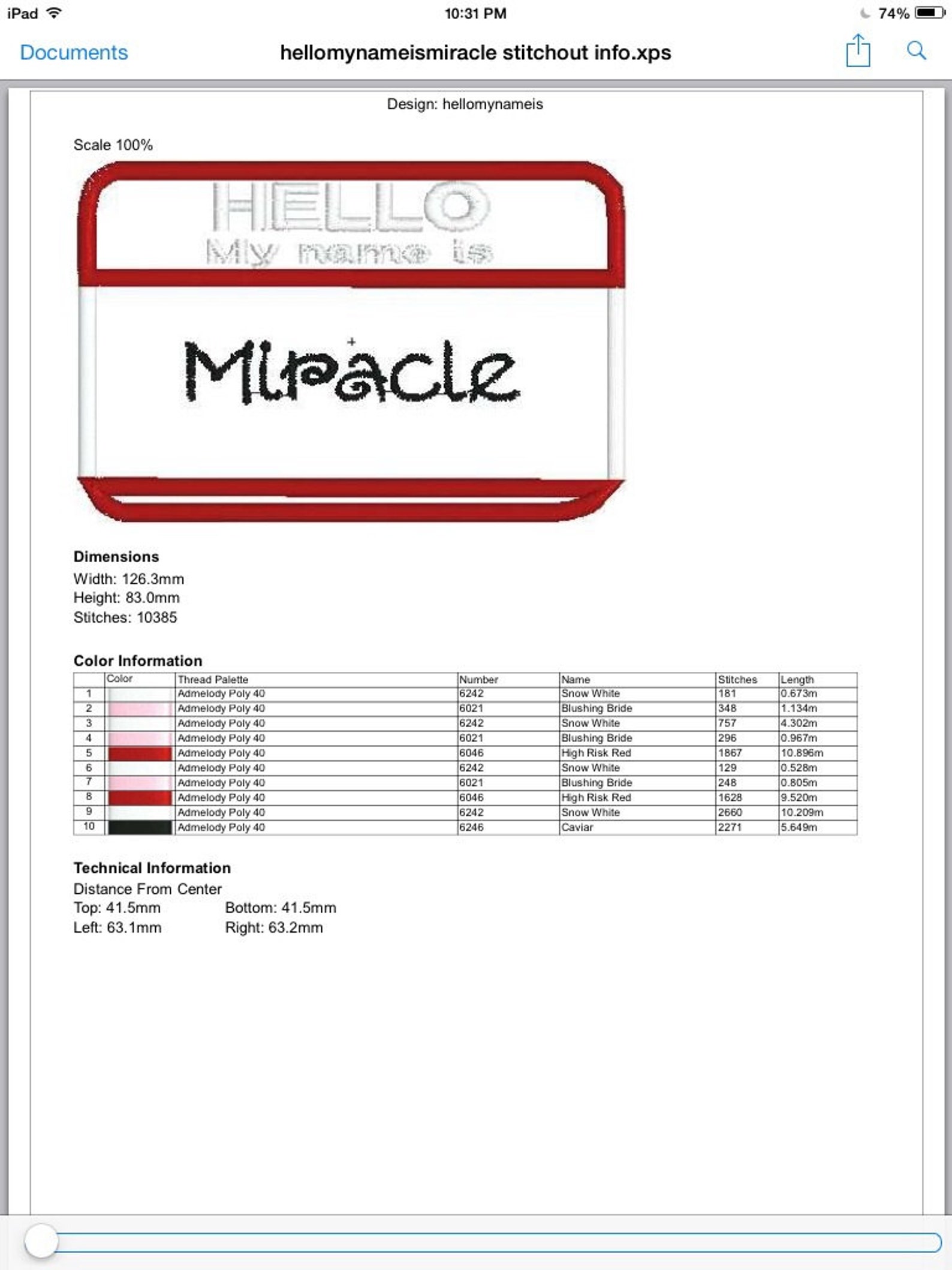 BUY 2 GET 1 FREE Applique Name Tag Machine Embroidery | Etsy