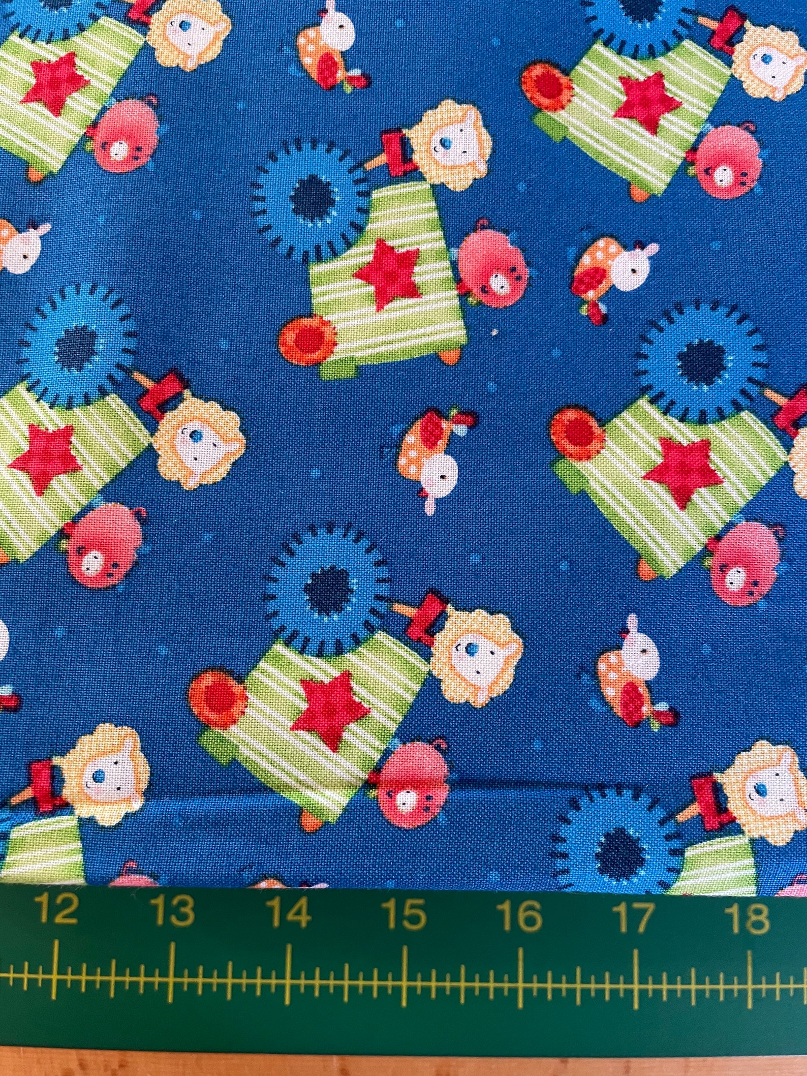 Little Red Barn Fabric by Studio E Sun Horses Trains - Etsy