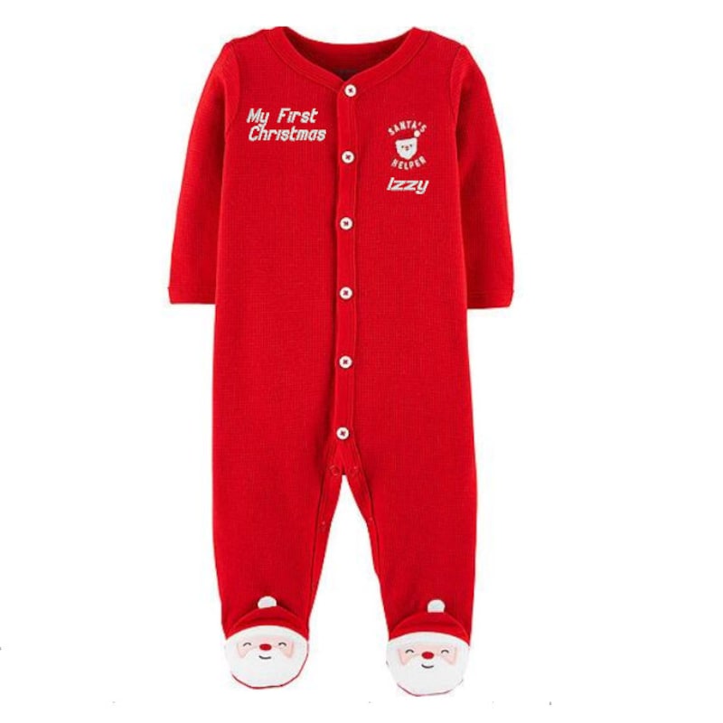 Baby Christmas Pajamas - Etsy