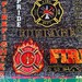 First Responder Fabric, Fireman, Rescue Firefighter Fabric Cotton ...