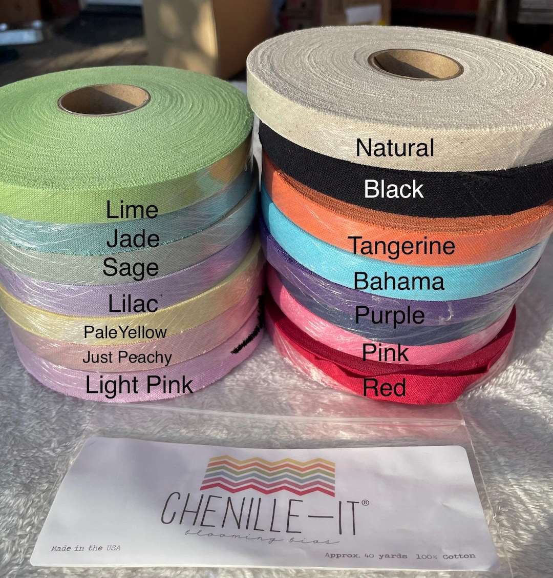 Chenille-it by the Yard Chenille It 5/8" Fabric Trim by the Yard ...