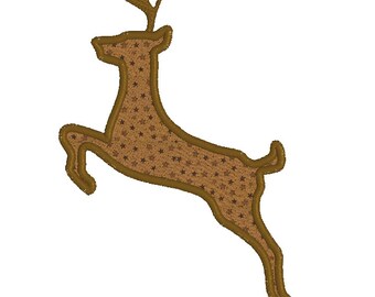 BUY 2 GET 1 FREE Deer Machine Embroidery Design Applique | Etsy