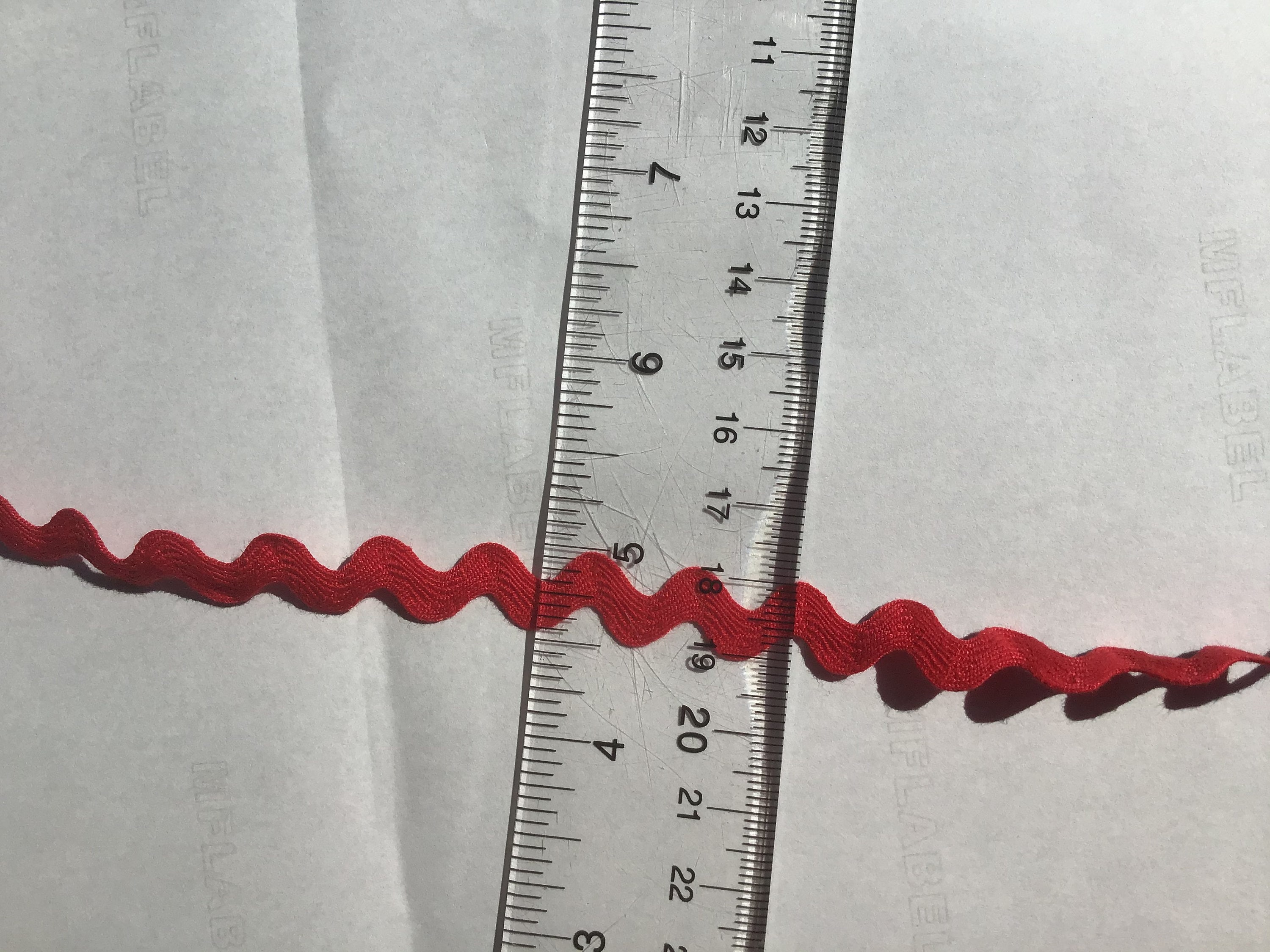 Rick Rack in 49 COLORS - 4 Yd Cards 1/2 Inch Polyester Sewing Trim by ...