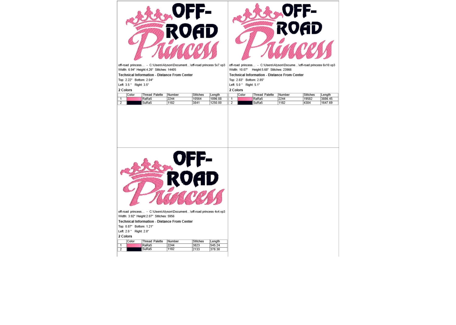 BUY 2 GET 1 FREE Off-road Princess off Road Princess | Etsy