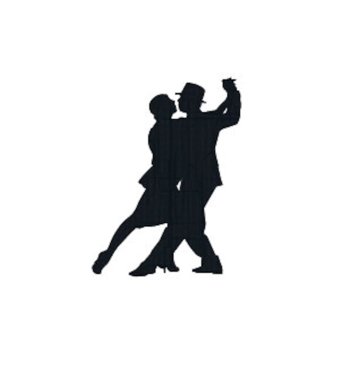 BUY2GET1FREE Ballroom Dancing Silhouette Machine Embroidery Design in 4 ...