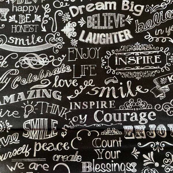 Chalkboard Words - Etsy