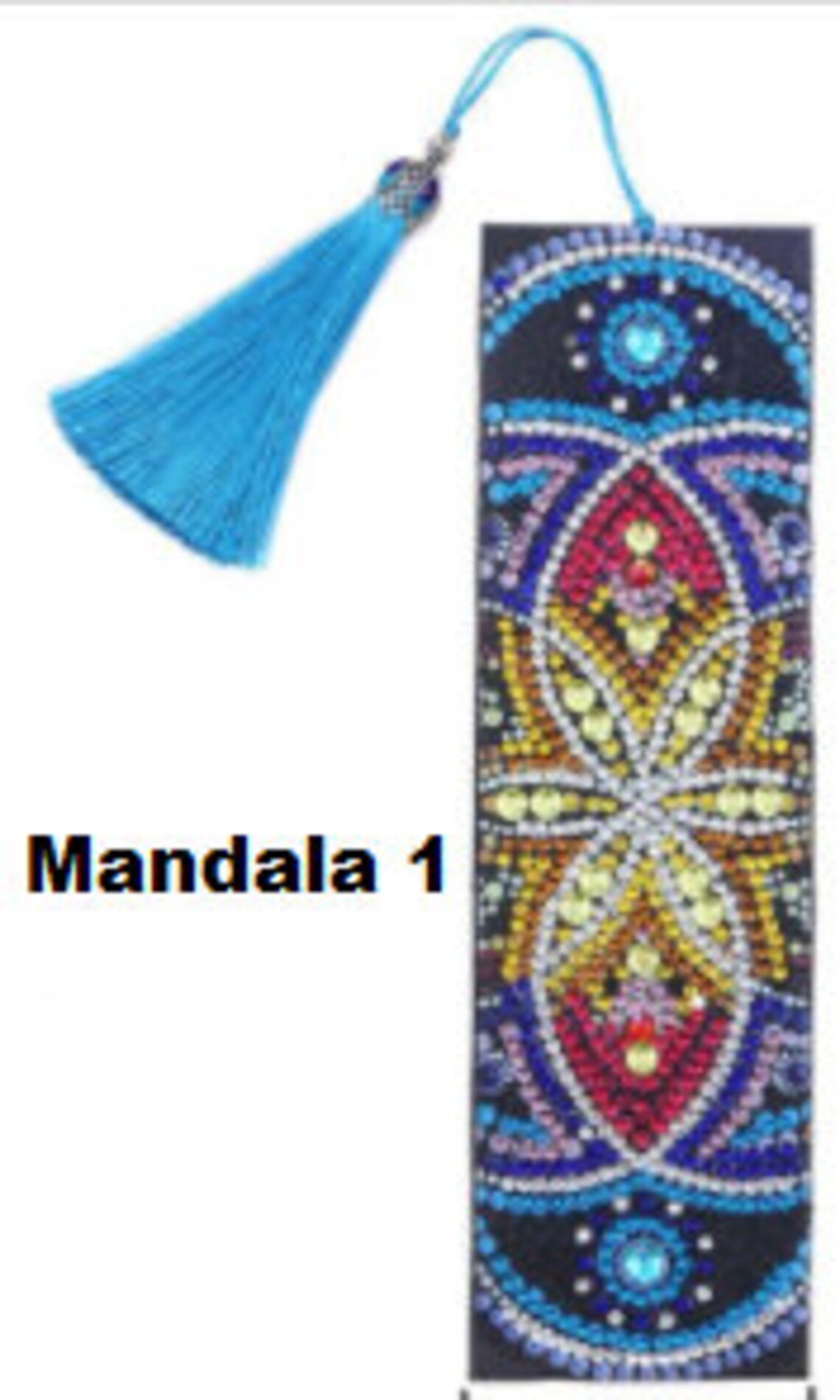 DIY Craft Kit Bookmark Kit Faux Leather Diamond Painting | Etsy