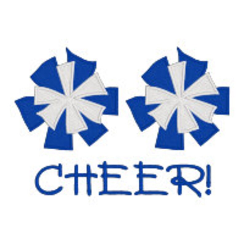 BUY 2 GET 1 FREE Pom Poms With Word cheer - Etsy