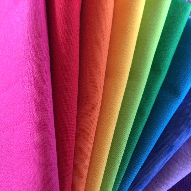 Vibrant Color Fabric - Etsy