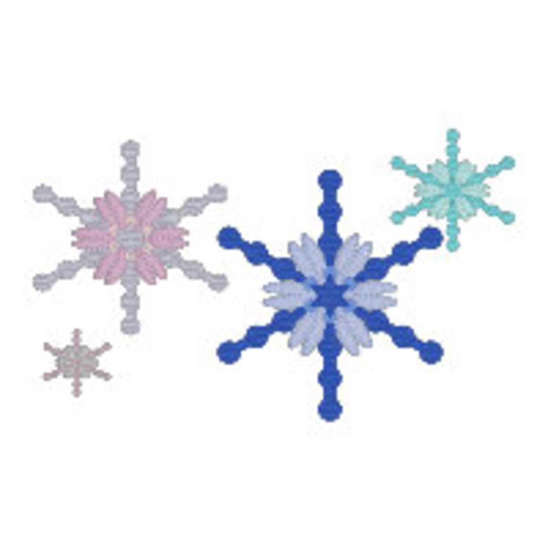 BUY 2, GET 1 FREE - Frozen - Inspired Colored Snowflake Machine ...