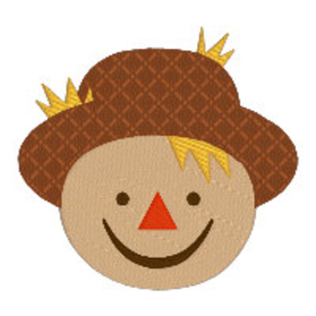 BUY 2, GET 1 FREE - Scarecrow Machine Embroidery Design for Fall ...