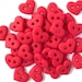 Micro Mini MULTI-MIX Shapes Star & Heart Round Buttons Collection Sold ...