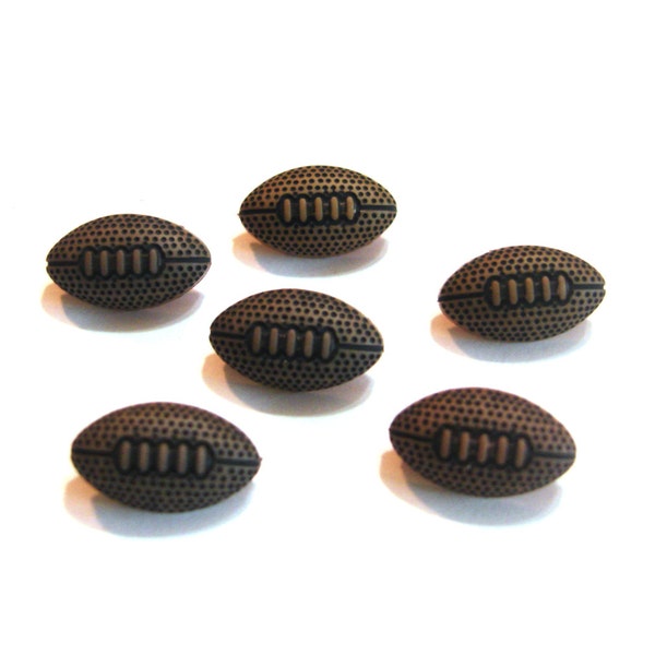 Football Buttons - Etsy