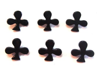 Playing card buttons | Etsy