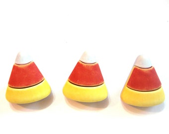 Candy Corn Buttons - Etsy