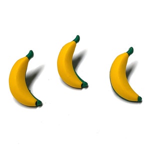 Banana Buttons Galore Fruit Smoothie Shank Back - 1173 B - Etsy