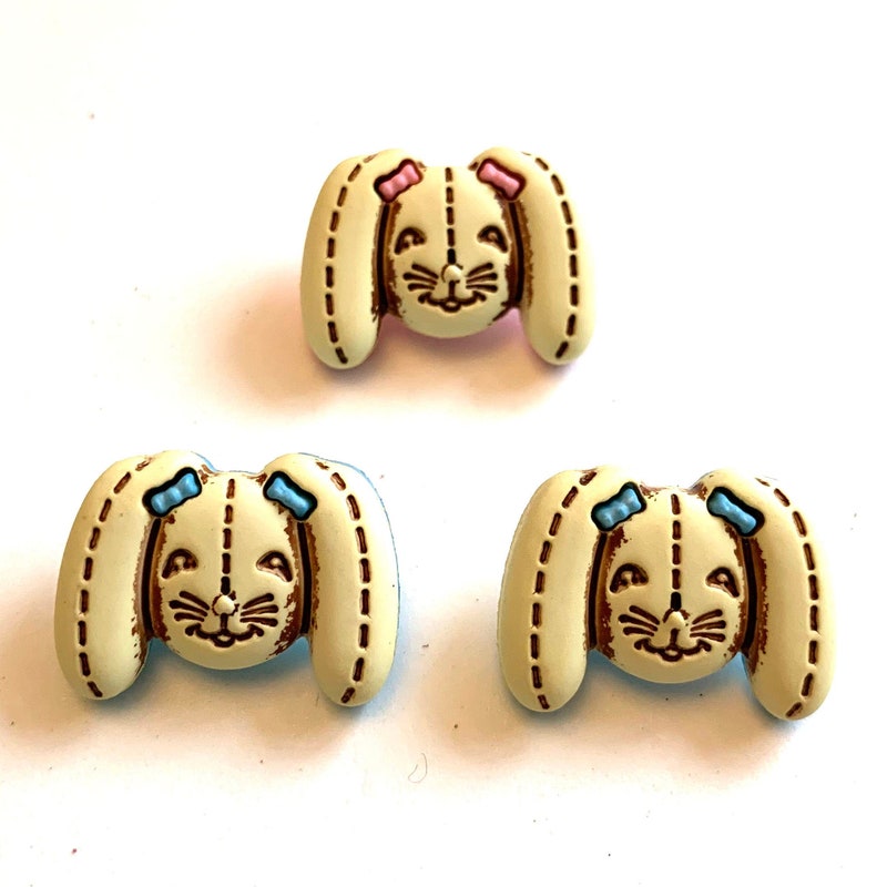 Bunny Buttons - Etsy