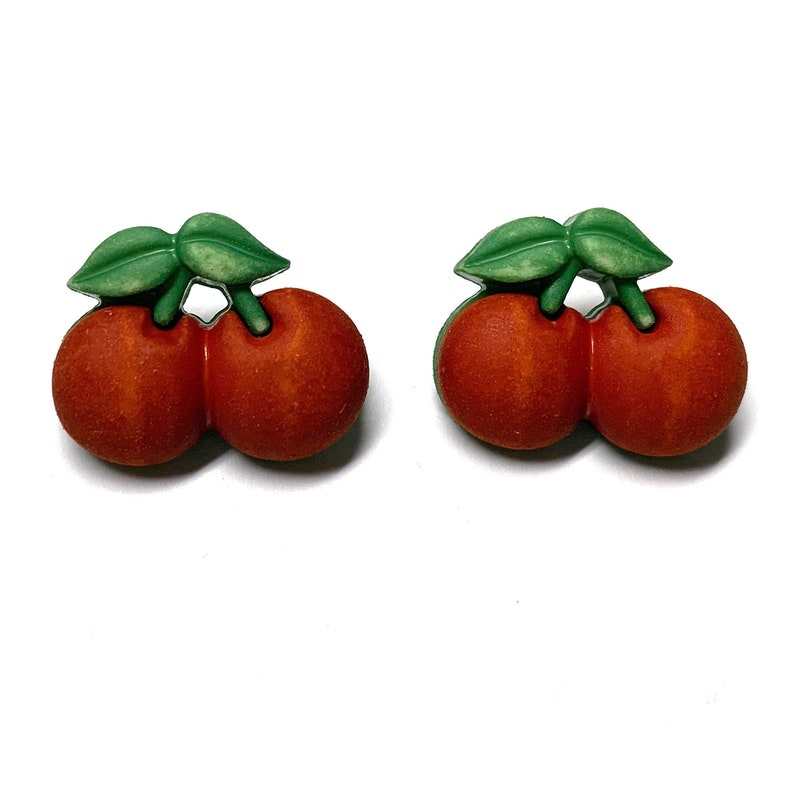 Cherry Buttons - Etsy