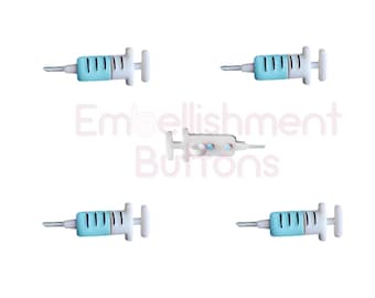 Syringe Button - Etsy
