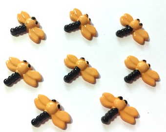 Dragonfly buttons | Etsy