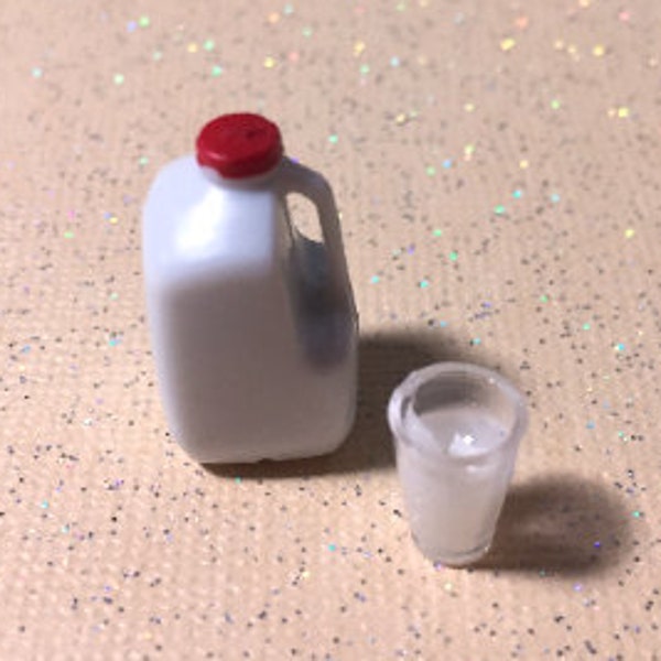 Miniature Gallon of Milk - Etsy