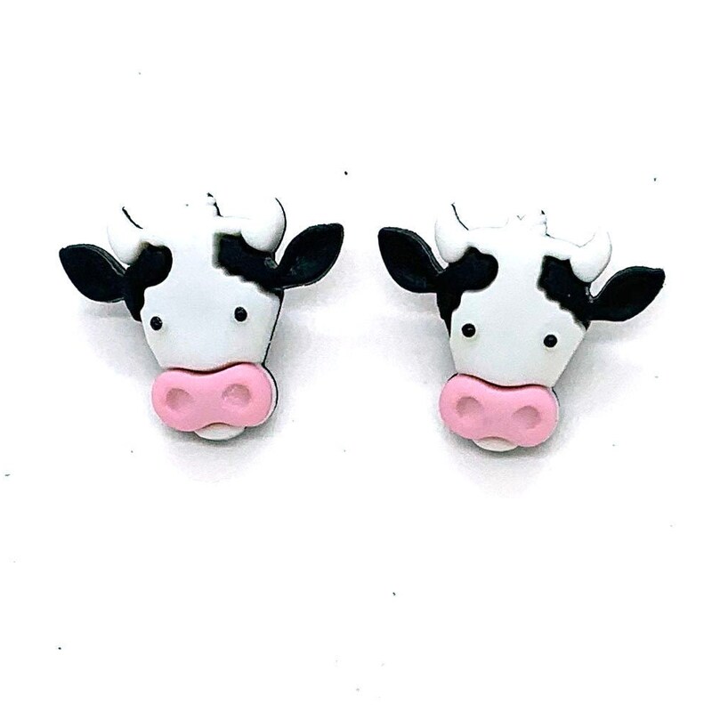 Cow Buttons - Etsy