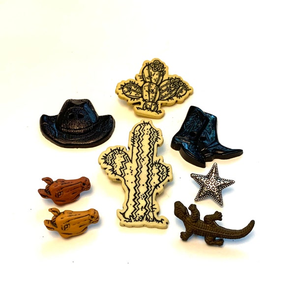 Texas Buttons - Etsy