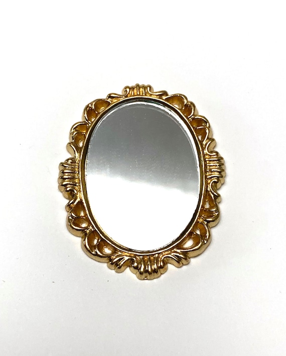 Miniature Oval Mirror Dollhouse Furniture Home Decor - Etsy