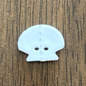 NEW Mini White Fan Clam Shell Buttons Galore Fan Seashells Sea Shell ...