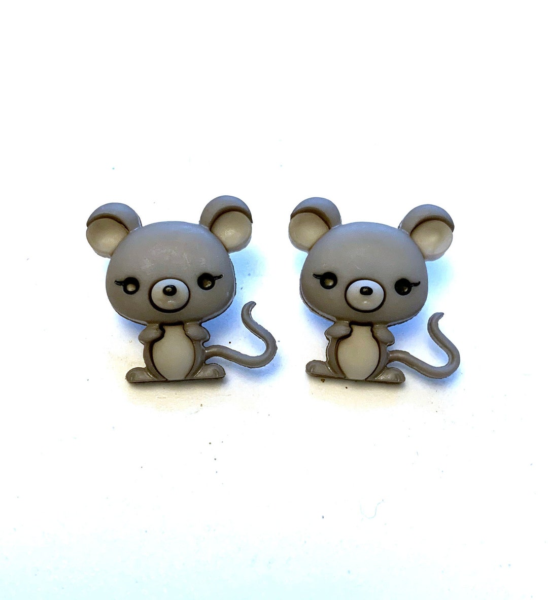 Mouse Buttons Mice Animal Cuties Shank Flat Back Choice Jesse James ...