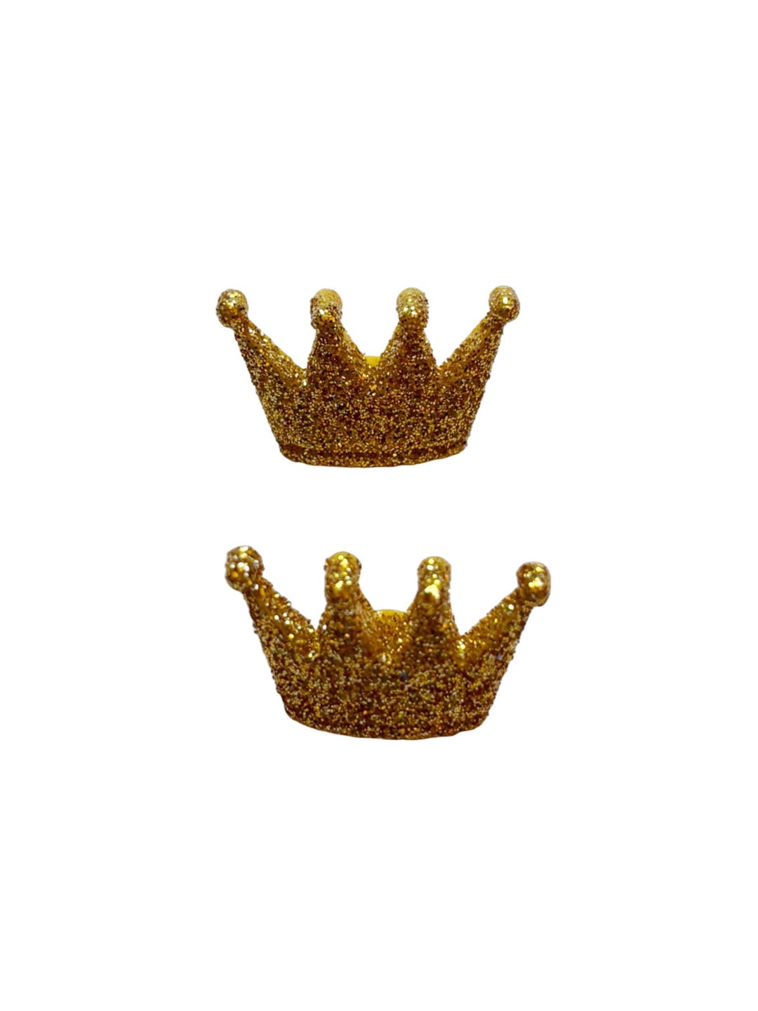 Gold Glitter Princess Crowns Buttons Shank Flat Backs Choice - 81 - Etsy