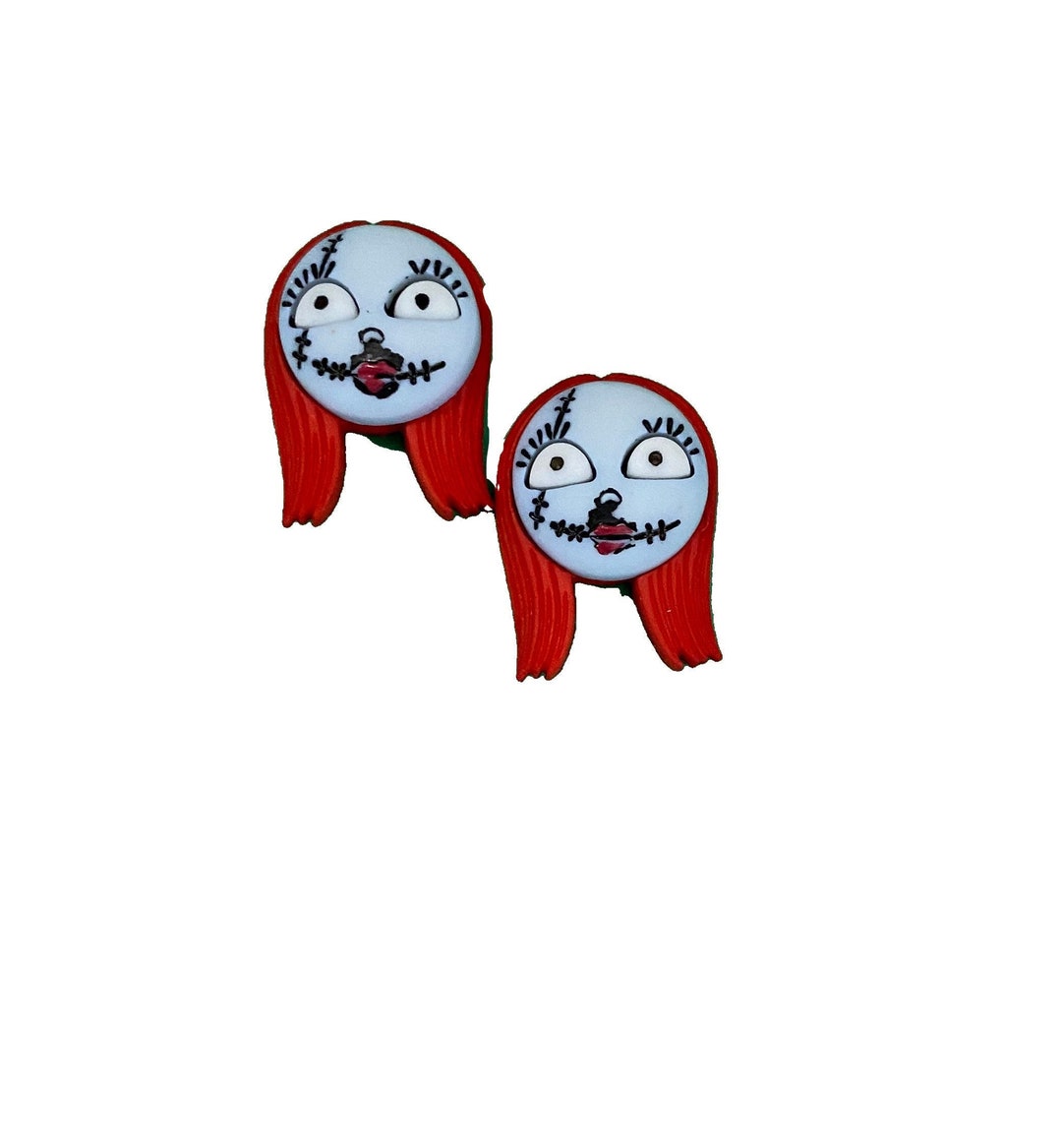Sally Mask Buttons – Nightmare Before Christmas, Shank Flat Back Disney ...