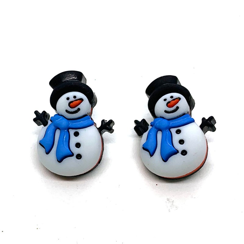 Button Snowman - Etsy