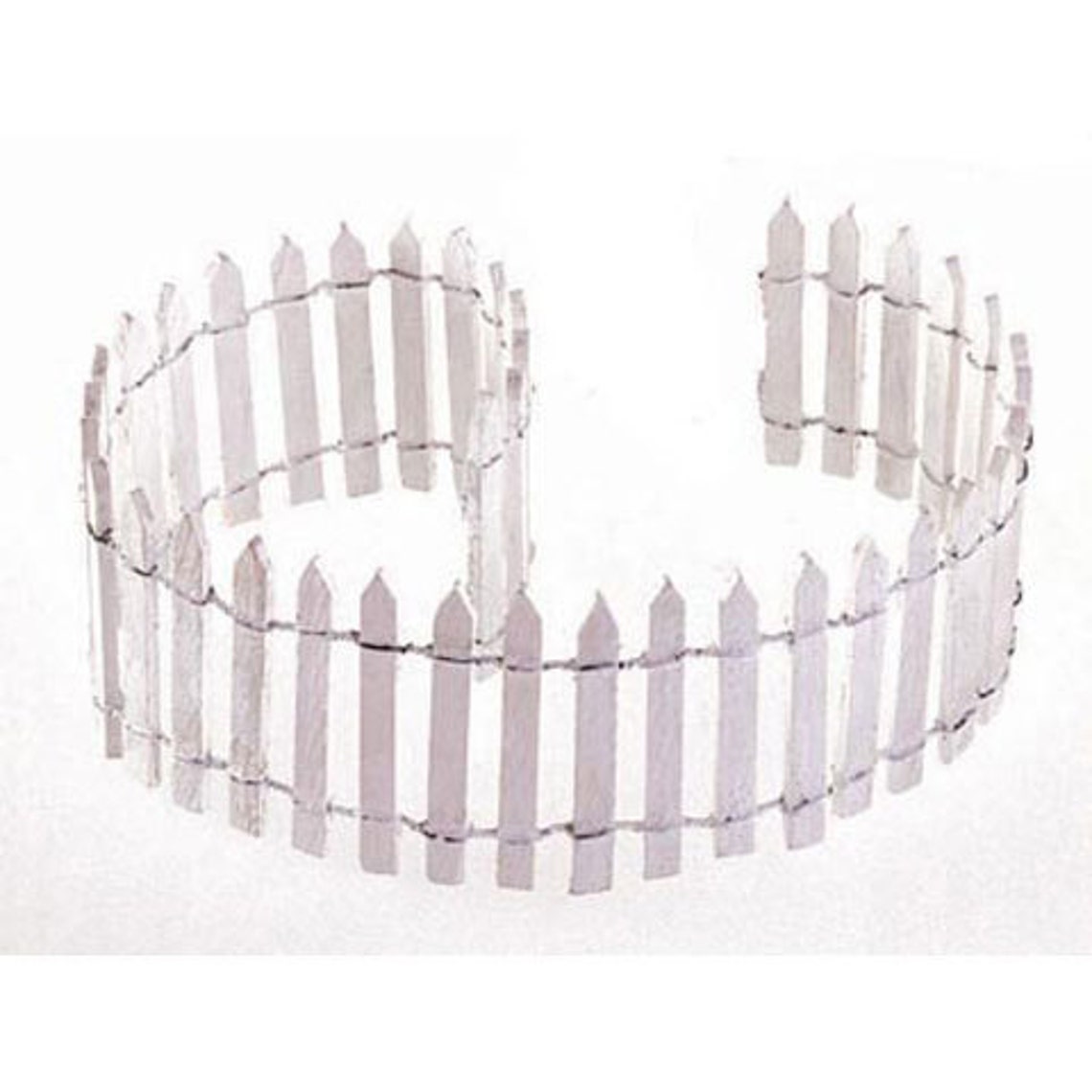 Miniature White Picket Fence 2 H X 18 L Fairy - Etsy