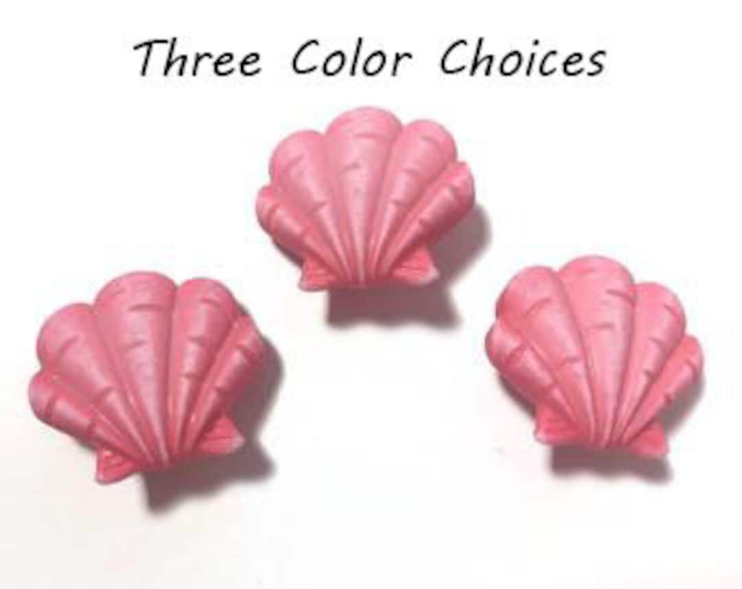 Fan Sea Shells Buttons Galore Seashells Color Shank Flat Back Choice ...