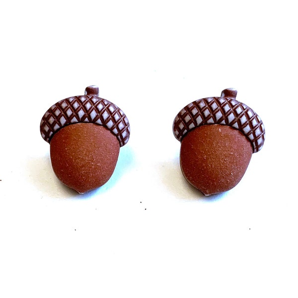 Acorn Buttons - Etsy