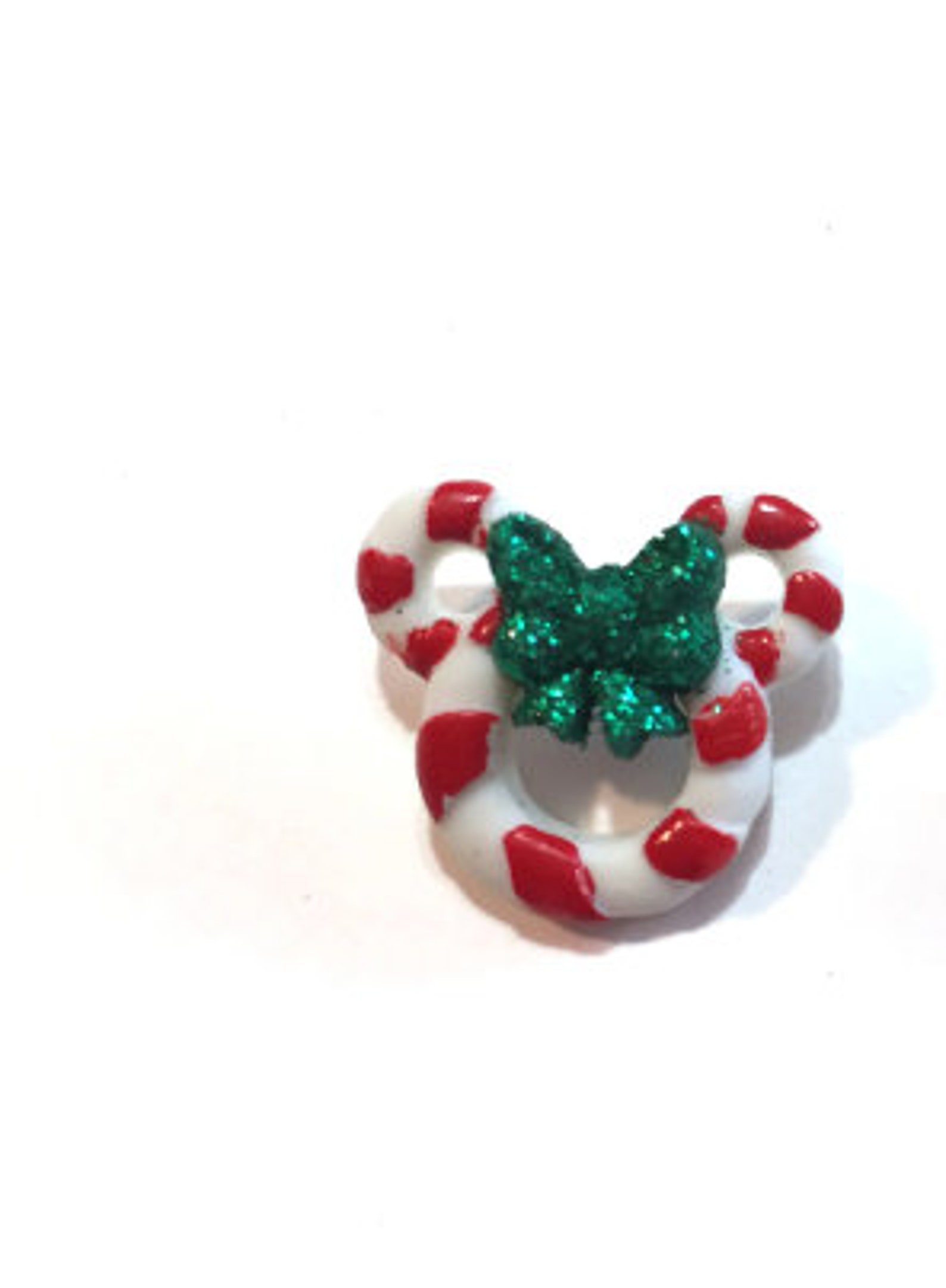 Disney Minnie Mouse Buttons Christmas Candy Cane Wreaths Shank - Etsy
