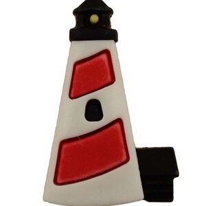 Lighthouse Buttons Galore Red Black Blue Color Choice 3D Light House ...
