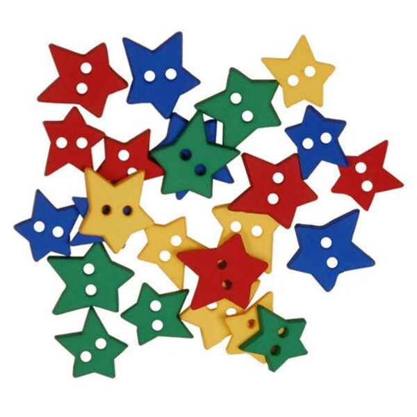 Star Buttons - Etsy